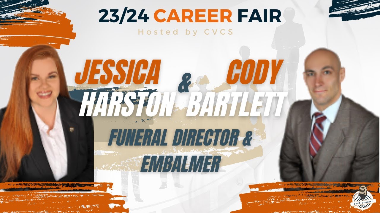 Jessica Harston and Cody Bartlett - Funeral Director and Embalmer - YouTube