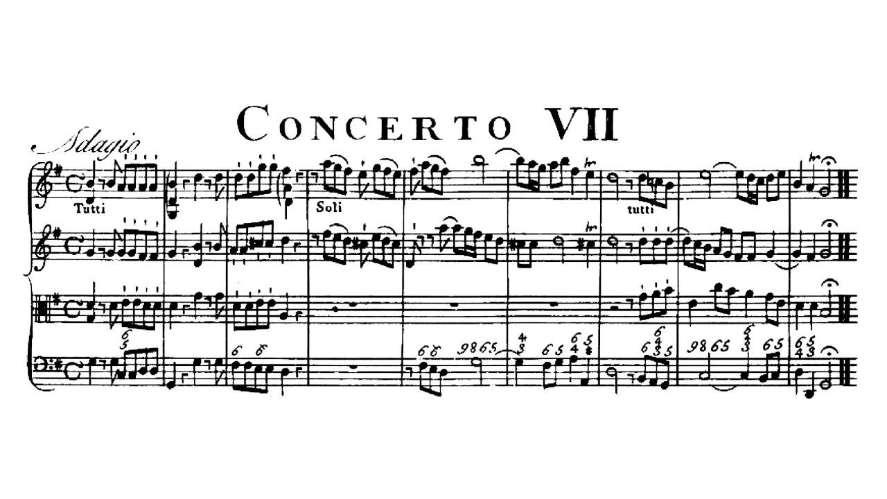 Charles Avison – 12 Concertos, Op.6 (7-12) - YouTube