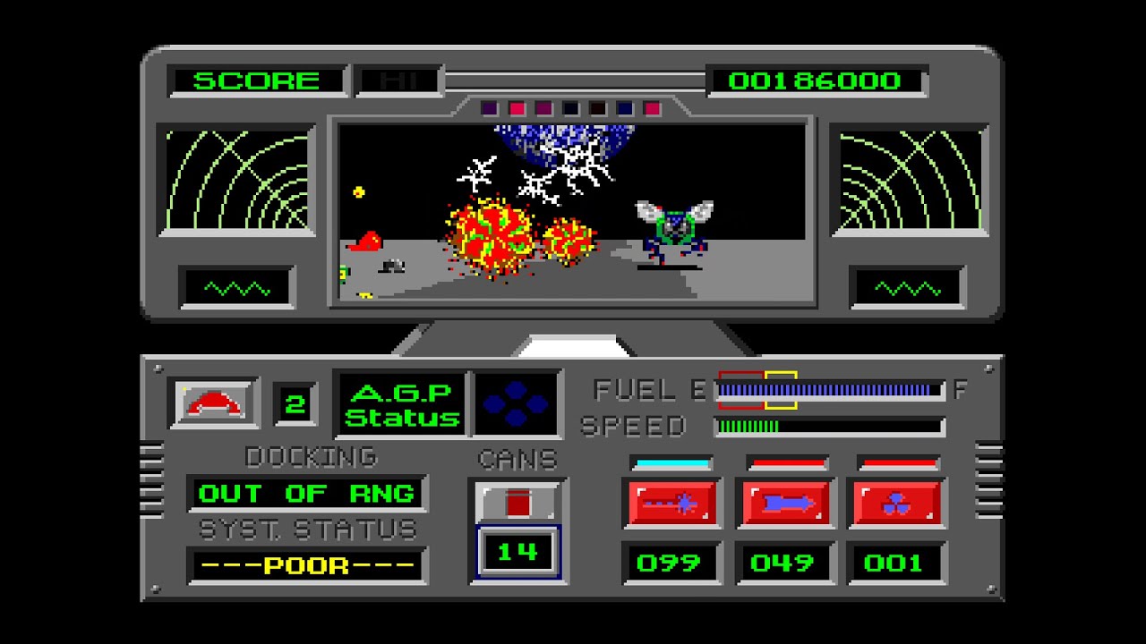 Apple IIGS Game: Xenocide (1987 Micro Revelations) - YouTube