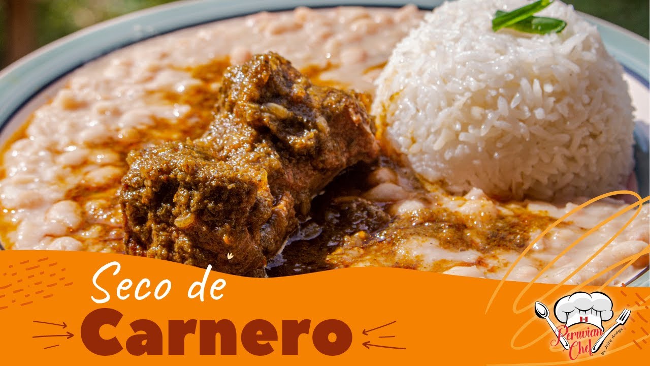 PeruvianChef || Cocina Peruana || Seco de Carnero - YouTube