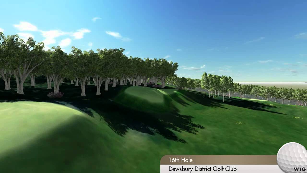 Dewsbury District Golf Club - Hole 16 - YouTube