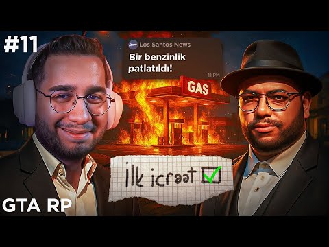 BENZİNLİK PATLATTIK! YENİ EV ALDIK! | GTA 5 ROLEPLAY | 11.BÖLÜM