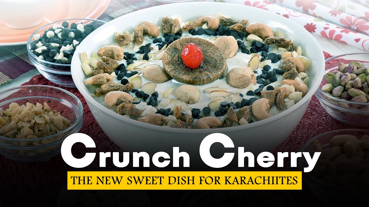 Crunch Cherry - The New Sweet Dish For Karachiites - YouTube