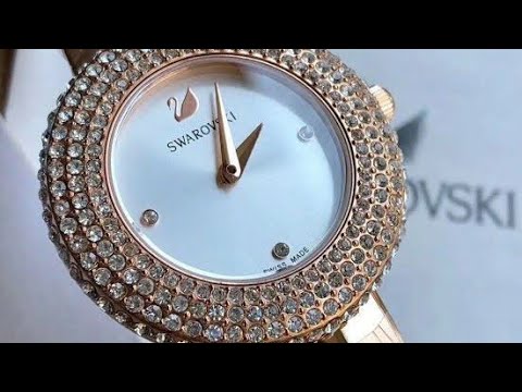 SWAROVSKI 5484073 Crystal Rose Watch for Women #swarovskiwatch # ...