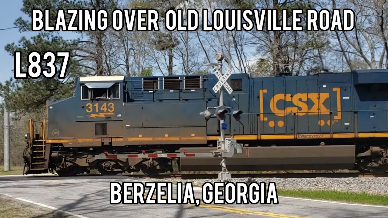 Blazing over Old Louisville Road, Berzelia, Georgia - 03-16-2024 - YouTube
