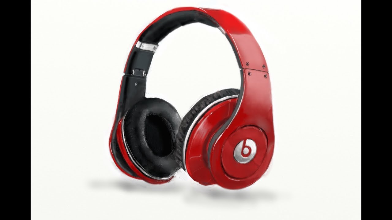 Speed drawing Beats - YouTube