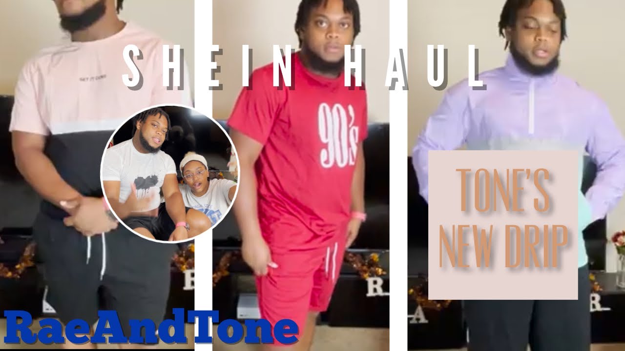 SHEIN TRY ON HAUL| TONE'S NEW DRIP PART 3| RAEANDTONE - YouTube