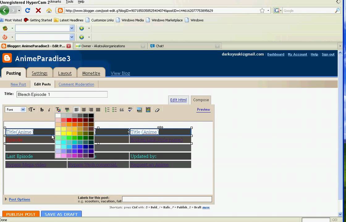 The coloring: Color the Table words - YouTube