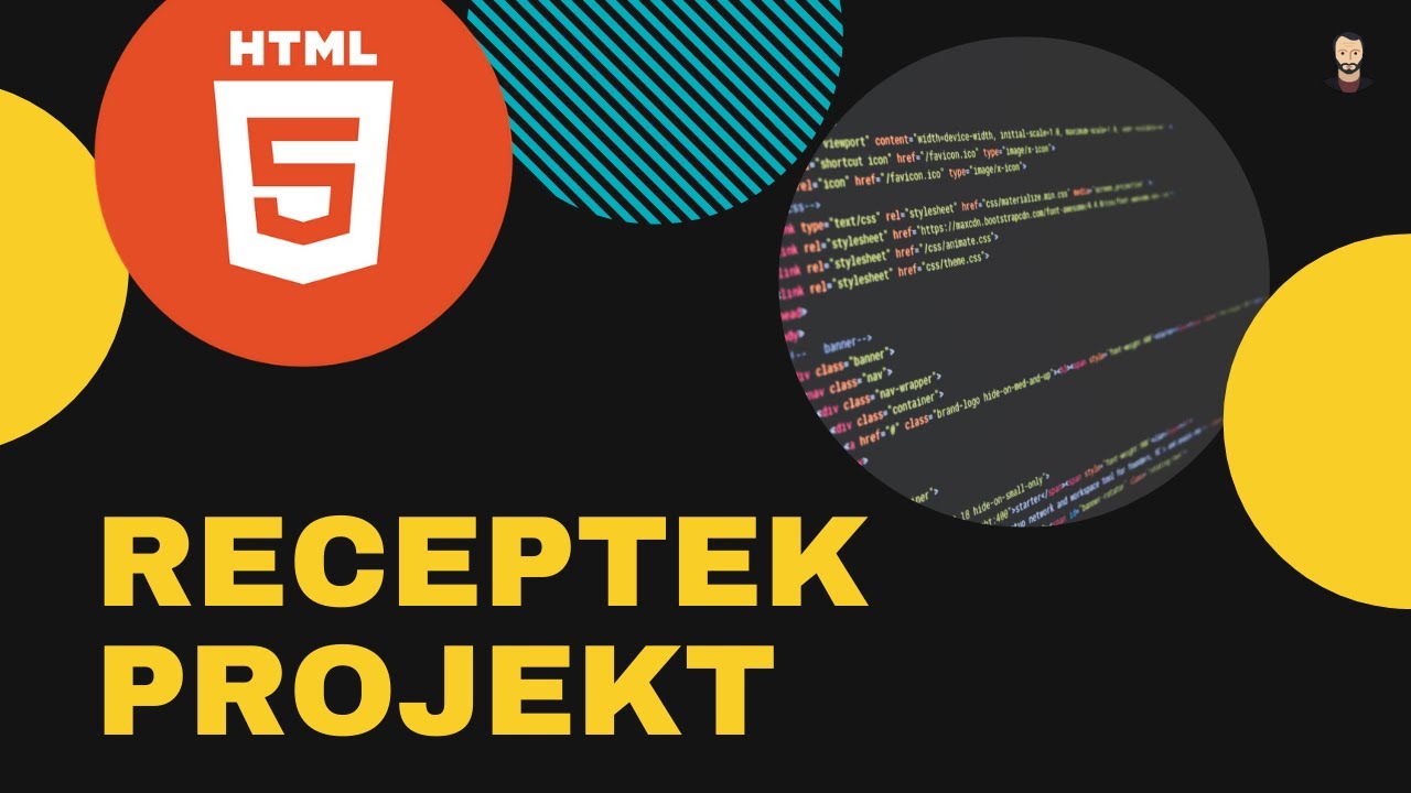 08. Receptek Projekt | HTML5 - YouTube