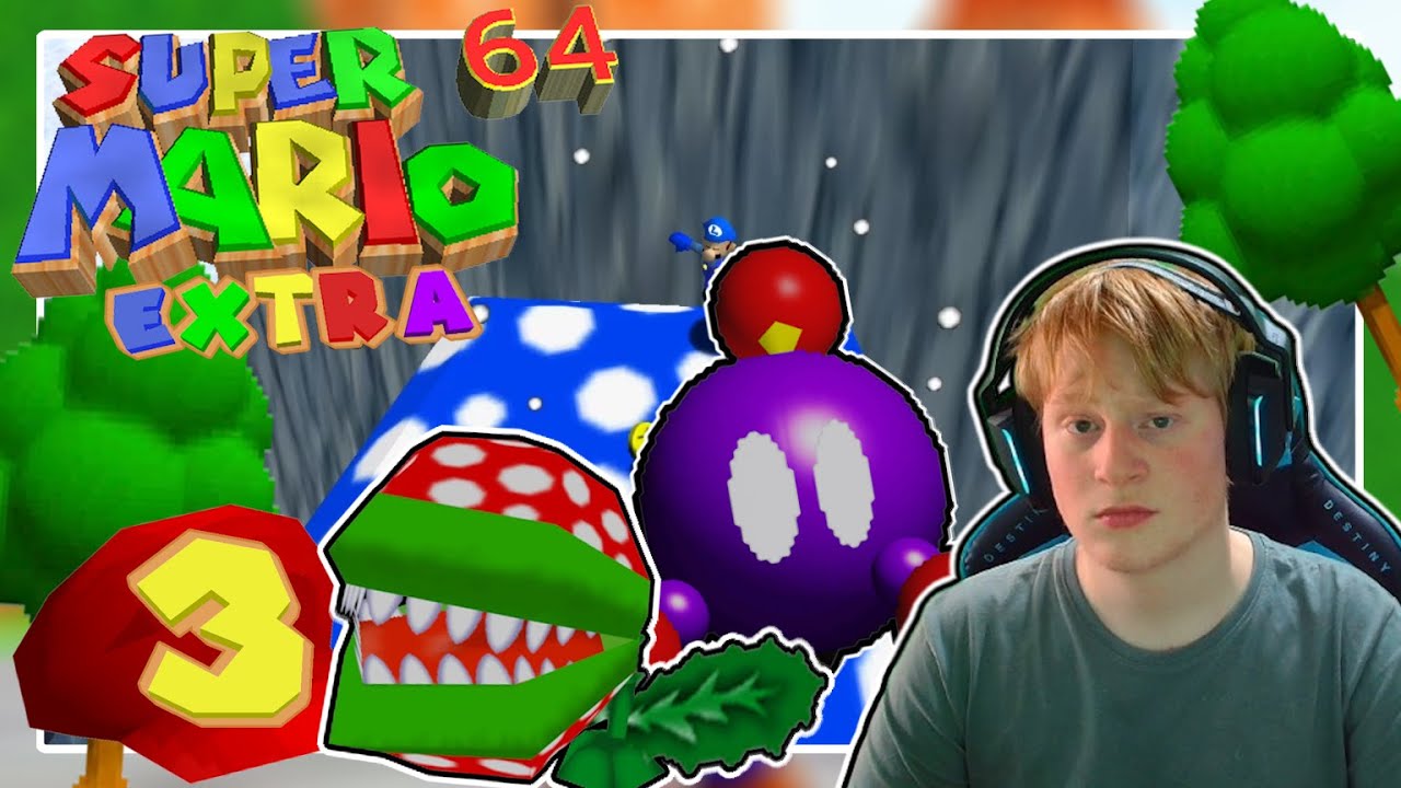 🎲Super Mario 64: Extra🎲#03 Komische Teleporter & Unübersichtlichste ...