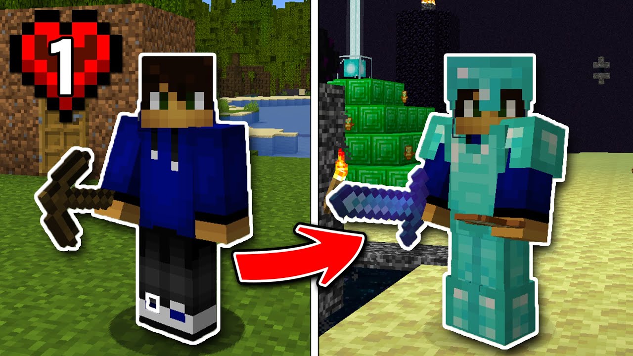 The PERFECT Start to my Minecraft Hardcore - YouTube
