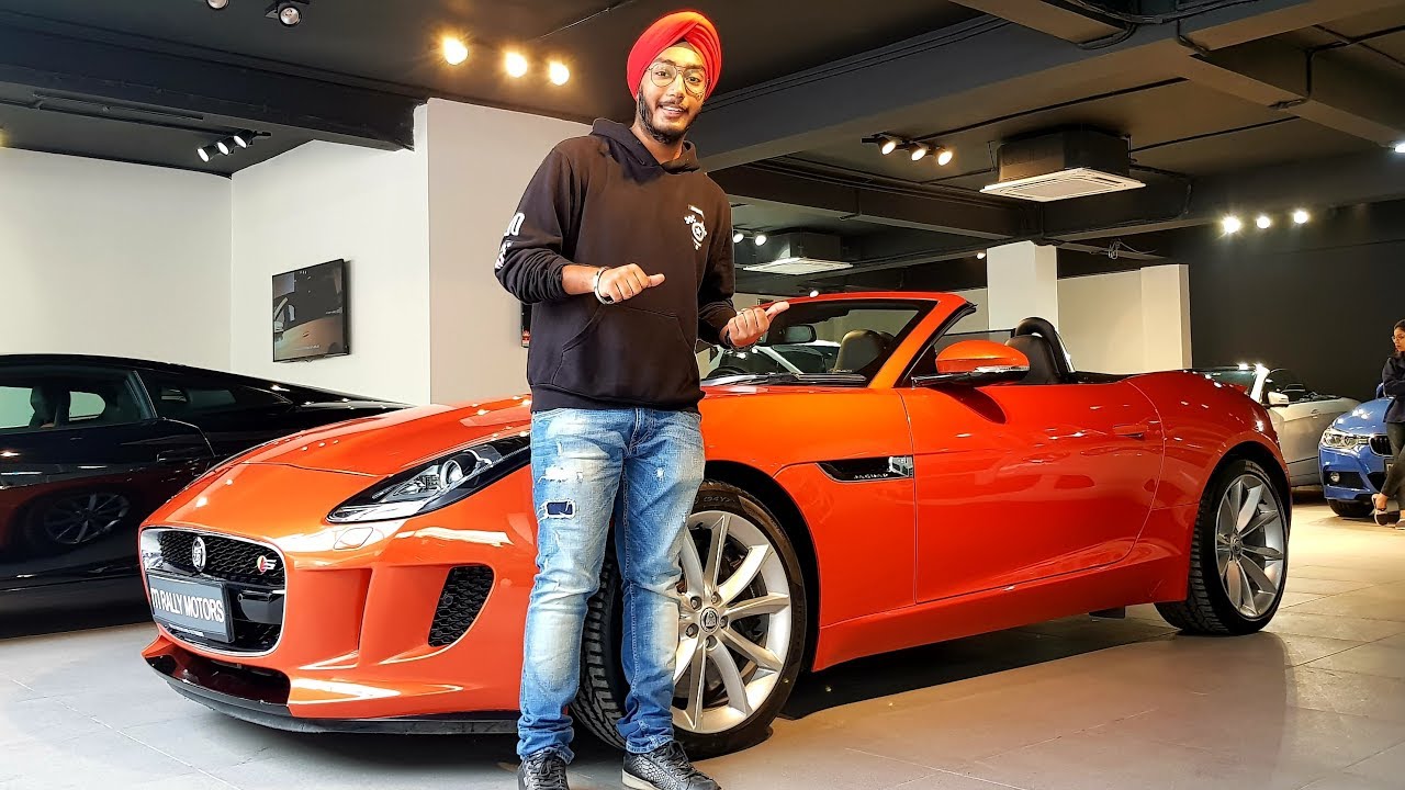 Jaguar F type convertible sports || Review || Rally motors - YouTube