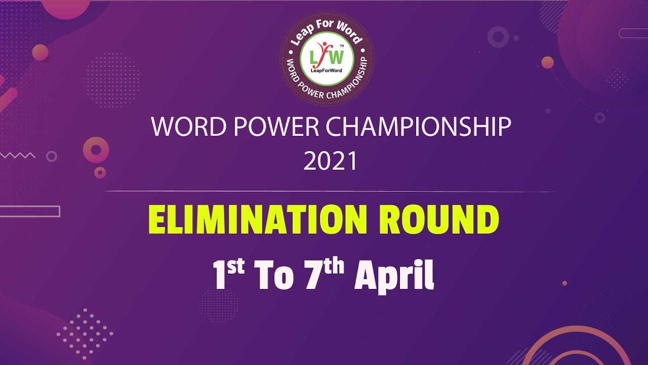 Elimination Round - WPC - 2020-21 - YouTube