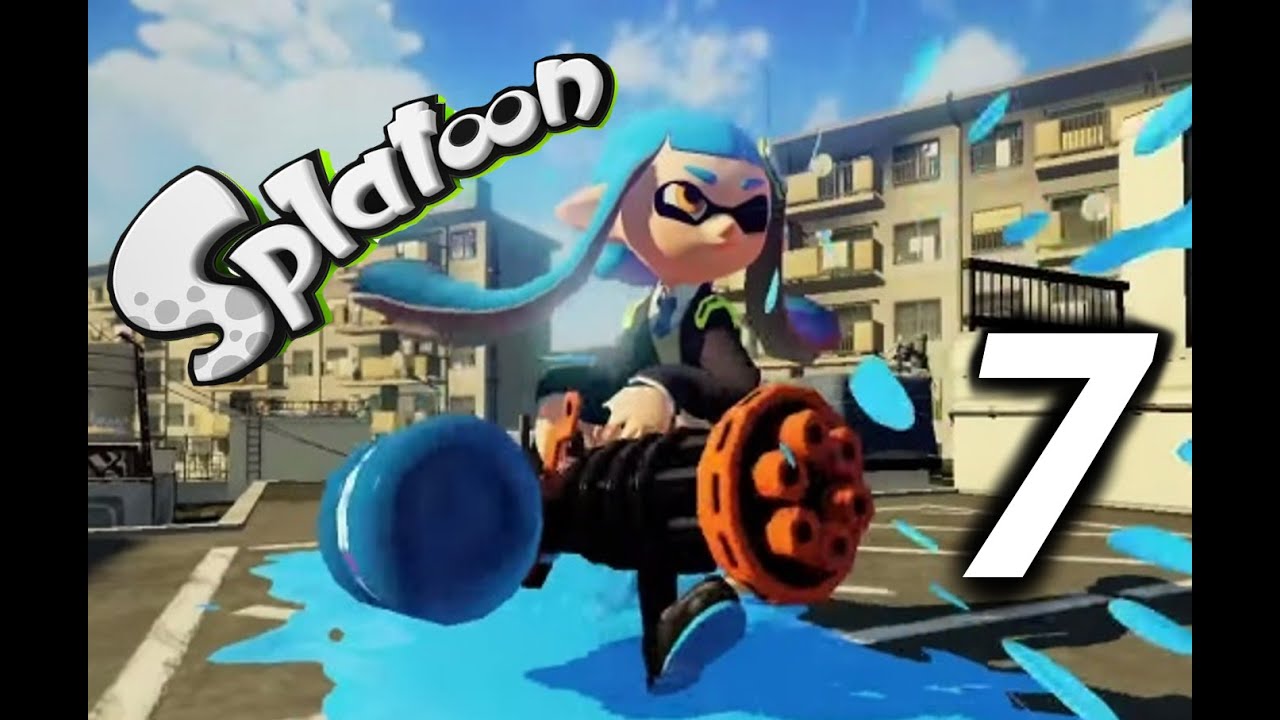 Lets Play Splatoon #7: Ballern mit der Splatling! - YouTube