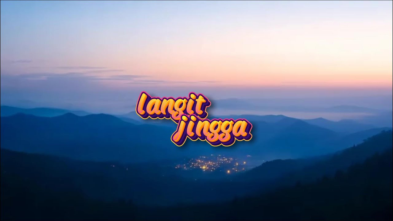 LANGIT JINGGA - Acoustic Pop Indonesia | Viral Song 2025 - YouTube