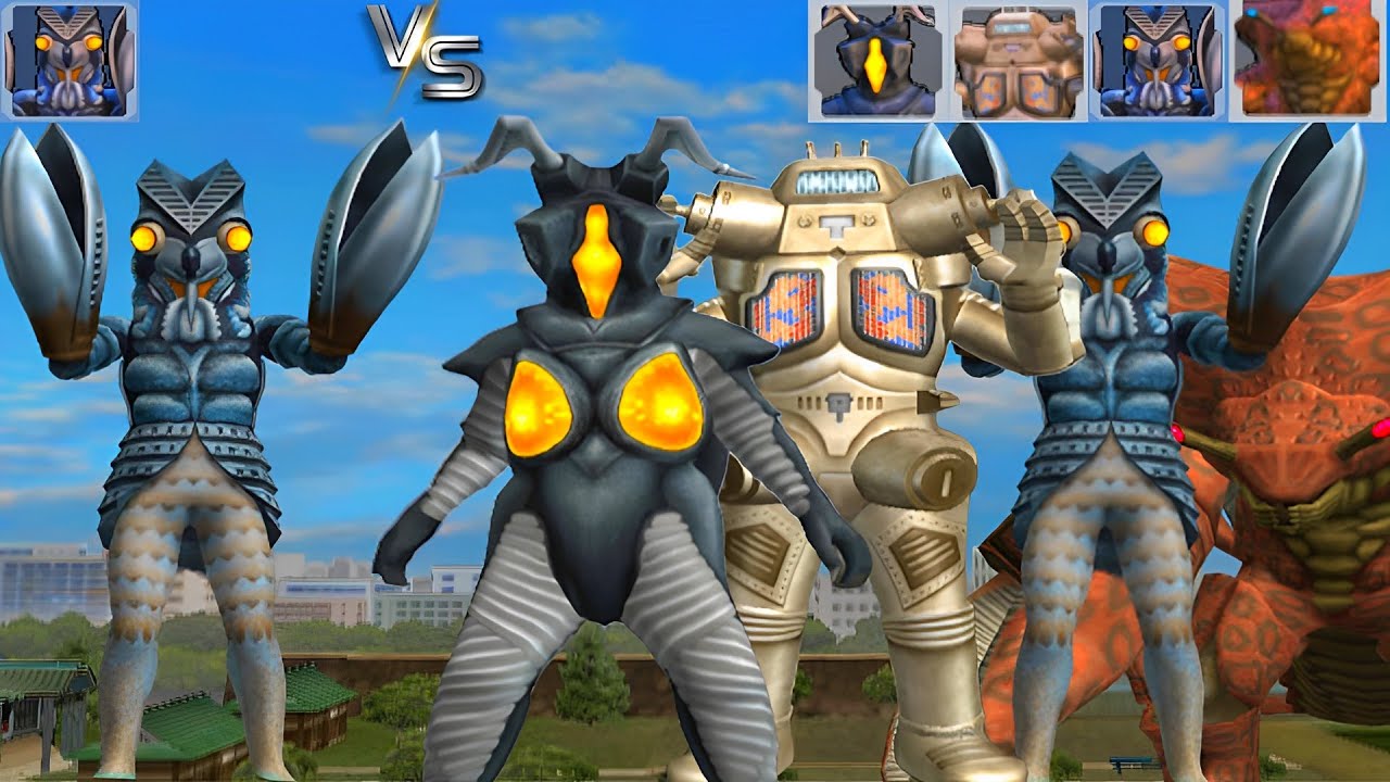 UFE3：Alien Baltan VS Jayden/King Joe/Alien Baltan/Rechubas - YouTube