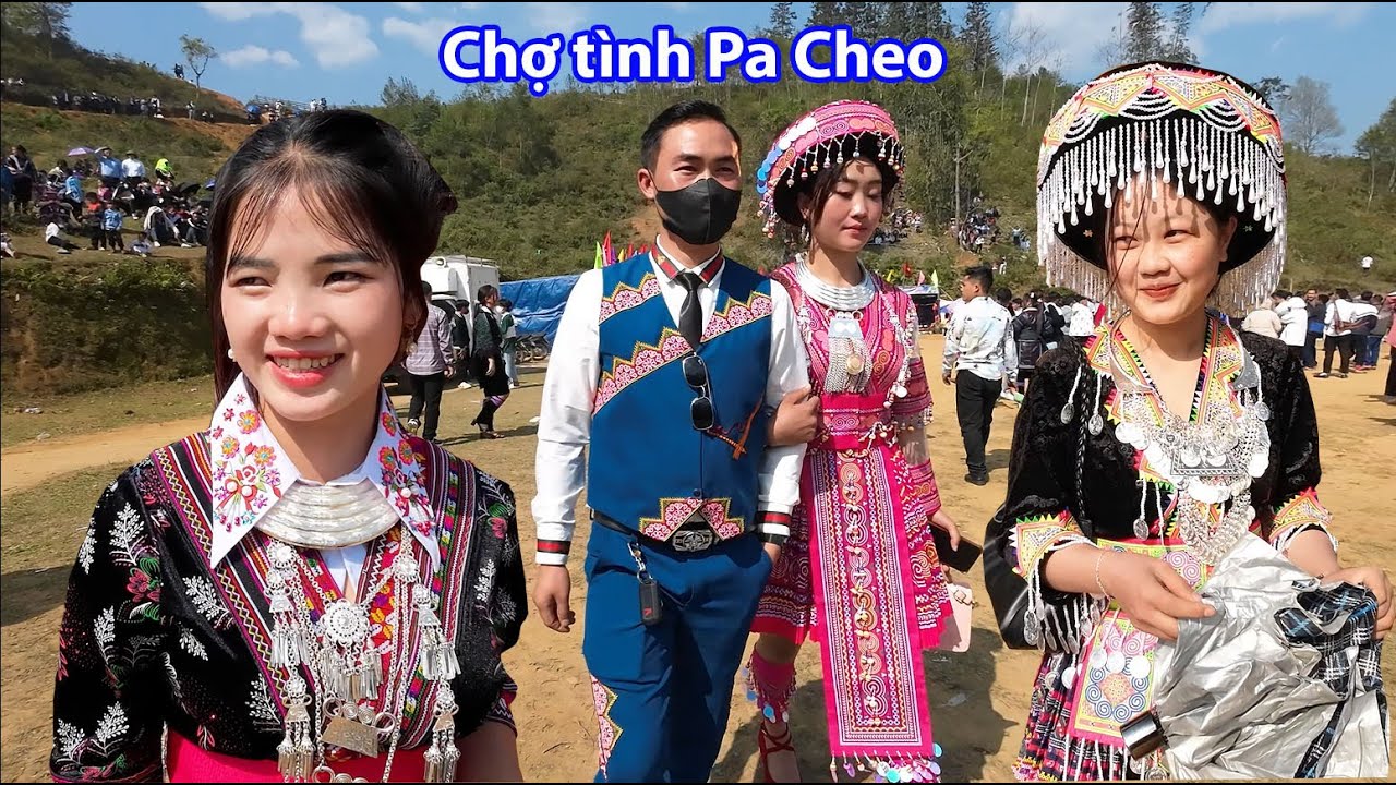 Chợ tình pa cheo nơi hội tụ mỹ nhân tây bắc ít khi xuất hiện - YouTube