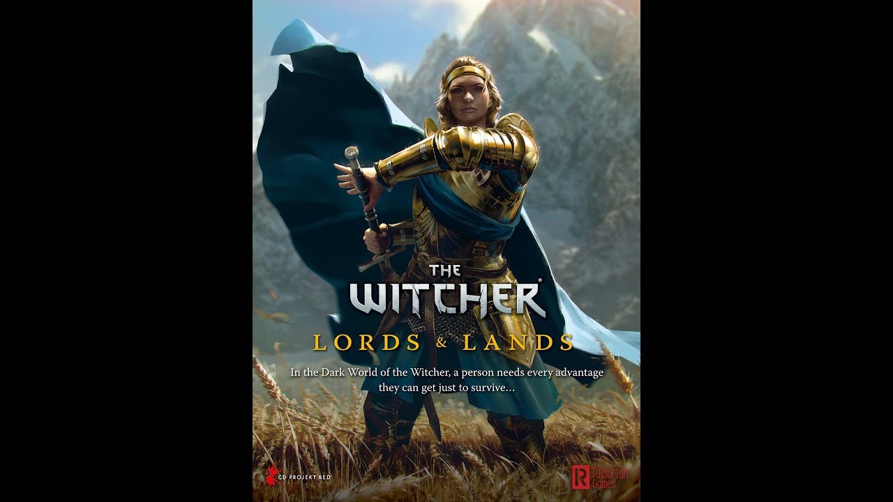 Open Box - The Witcher TRPG: Lords & Lands - YouTube