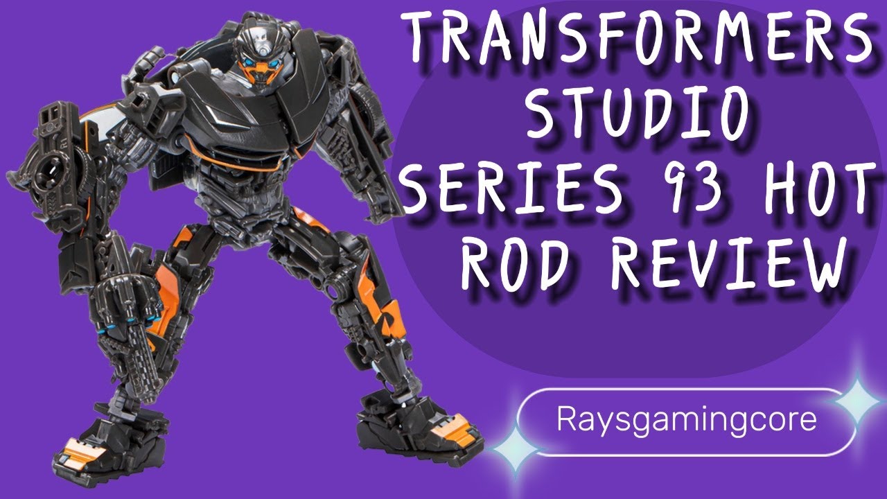 Transformers Studio Series 93 Hot rod review - YouTube