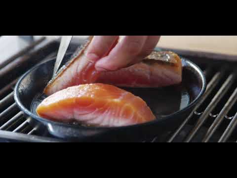 Salmon With Miso on KOPA Hibachi