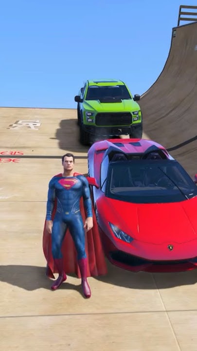 GTA 5 Epic Ragdolls | Superman Spider-Man Super Cars Jumps / Fails ...