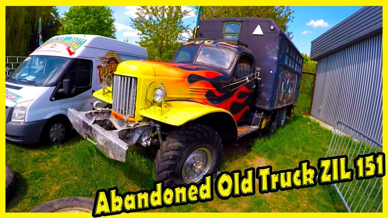 History of Soviet Trucks ZIL 151. Abandoned Old Russian Trucks ZIS 151 ...