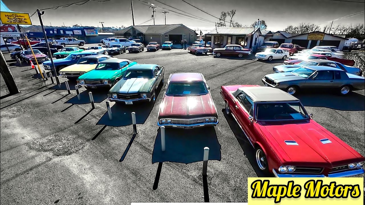 Classic Muscle Cars Maple Motors Official Inventory Walk Around 2/5/24 ...
