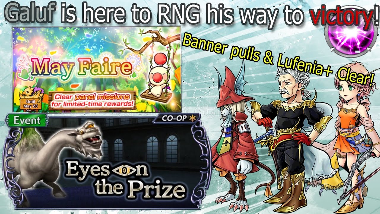 Galuf brings all the RNG & Freya LD is here! | Dissidia Final Fantasy ...