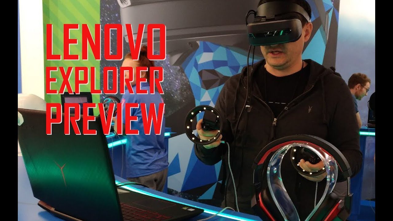 Lenovo Explorer - Headset-ul de realitate mixtă - YouTube