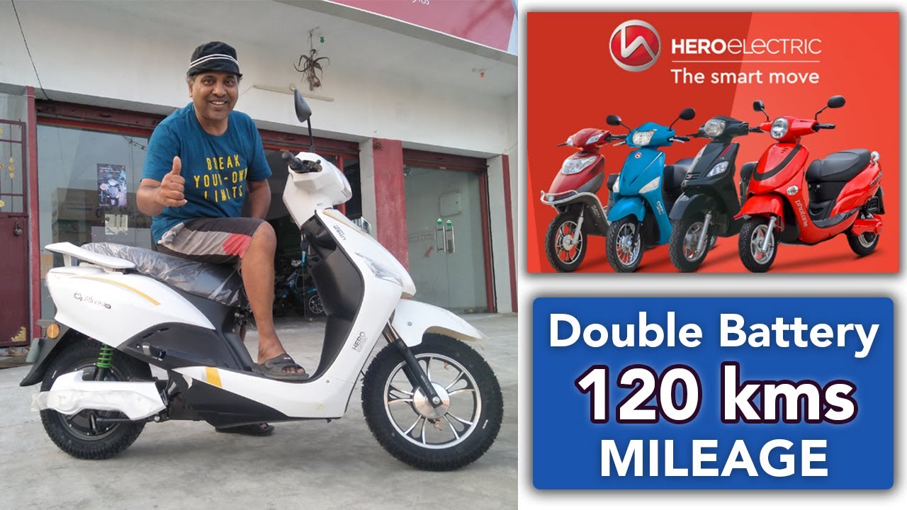 Hero Electric Optima Dual Battery || E-Wheeler || Arunai Sundar ...