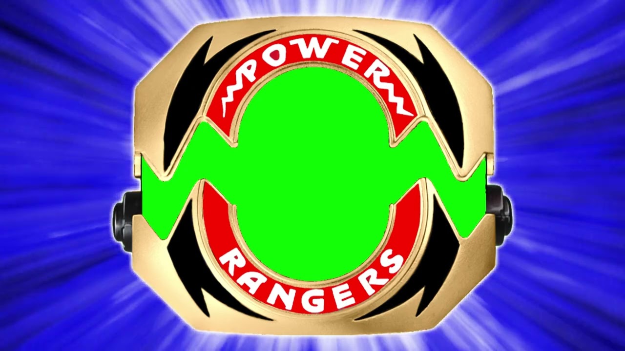 UPDATED HD Power Rangers Morphing Sequence - Green Screen: Royalty Free ...
