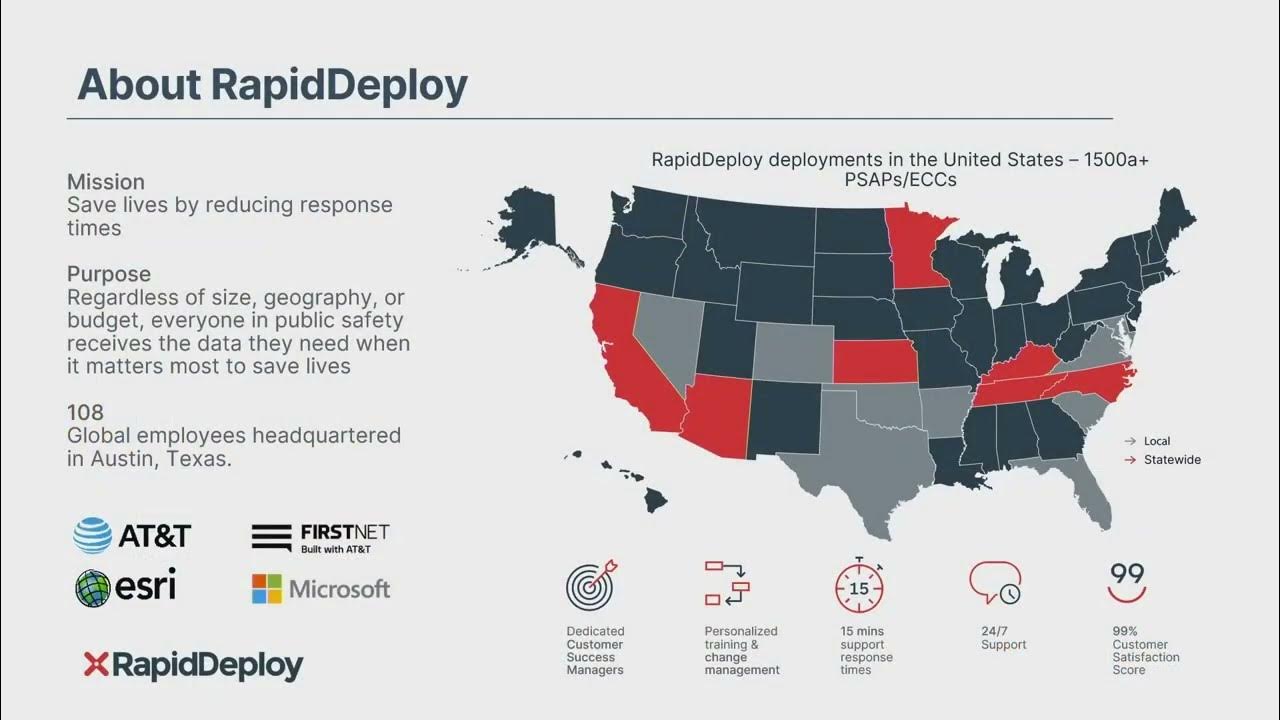 RapidDeploy vendor NG911 Overview - YouTube
