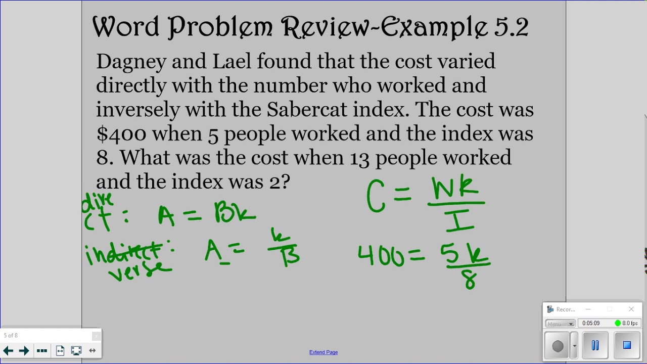 Saxon Calculus Lesson 5 - YouTube