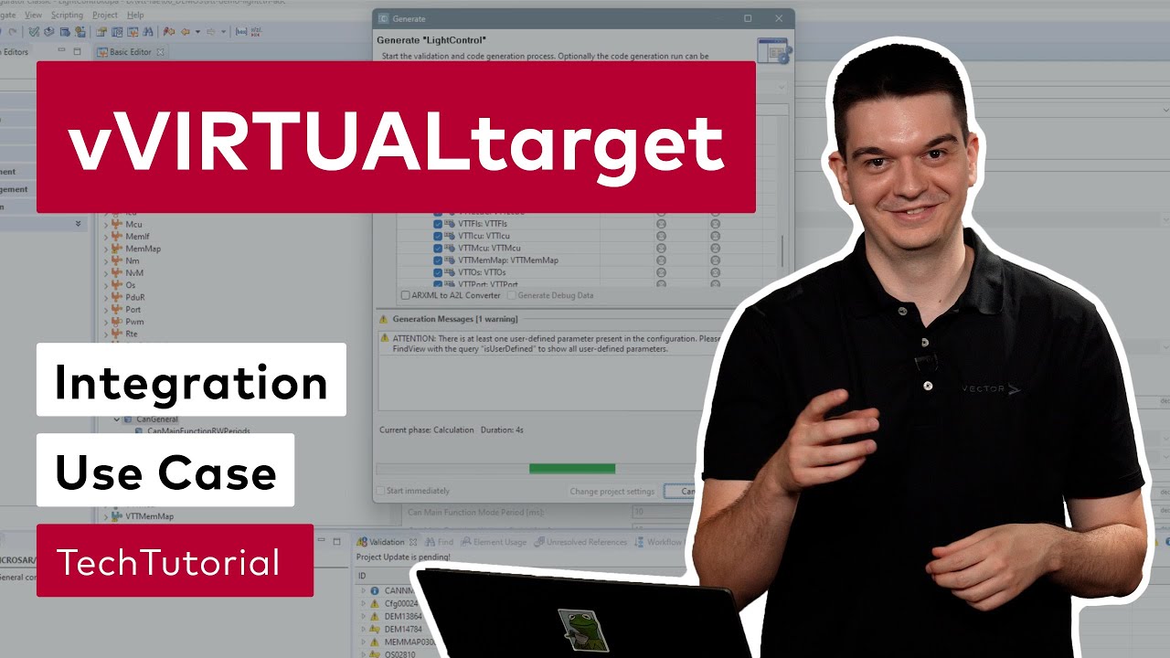 Integration Use Case - Create Level 3 vECUs With vVIRTUALtarget | # ...