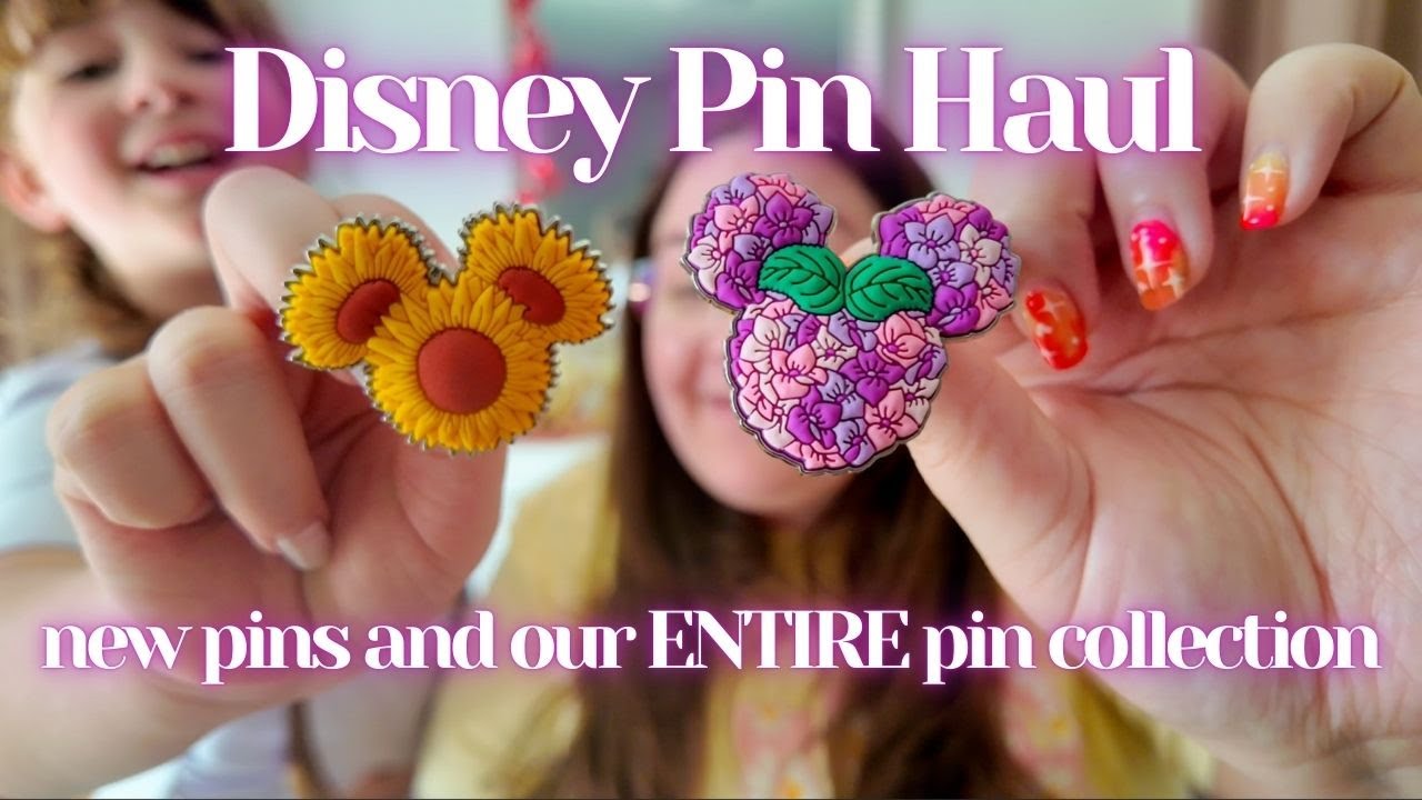 HUGE Disney Pin Haul - new pins / full collection - YouTube