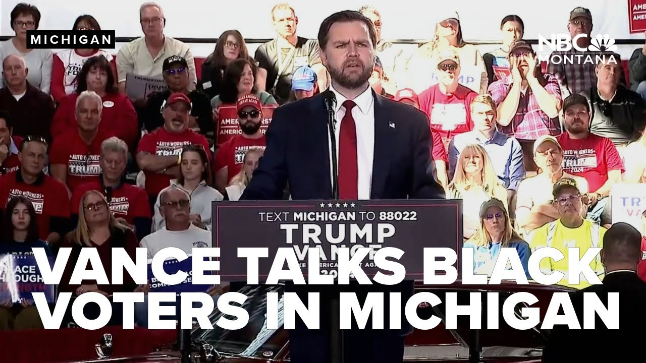 JD discusses why Black voters should vote for the Trump/Vance ticket ...