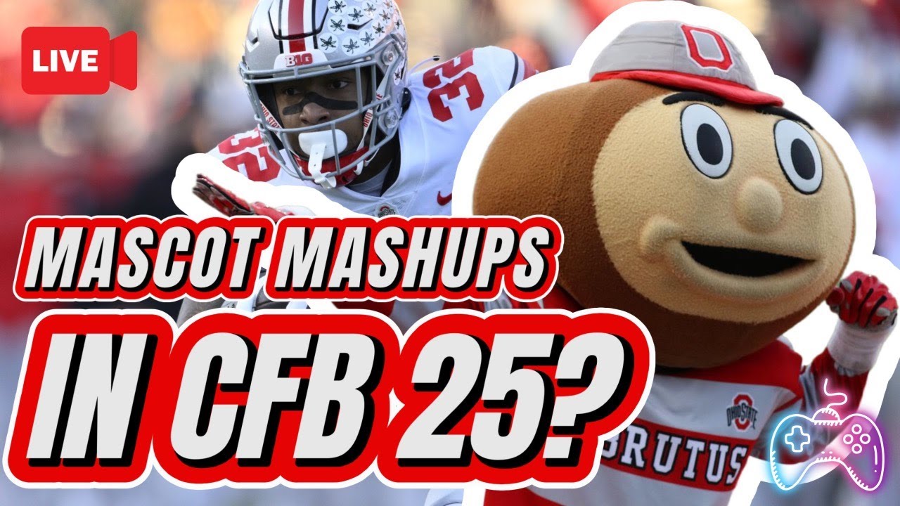 🎮🔥 EA SPORTS NCAA College Football 25: Mascot Mashup In or Out? - YouTube