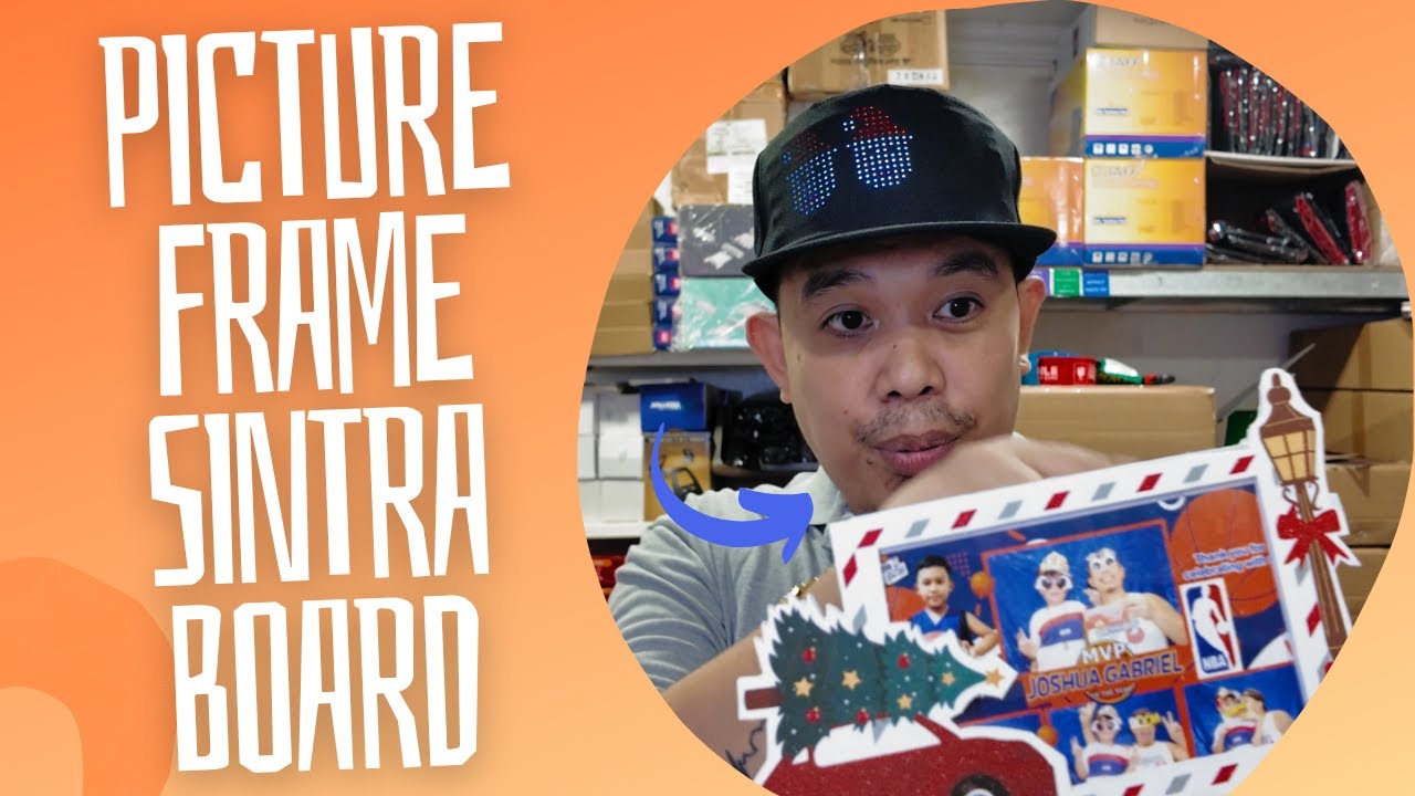 PICTURE FRAME USING SINTRA BOARD | The Printing Shock | Marlon Ubaldo ...