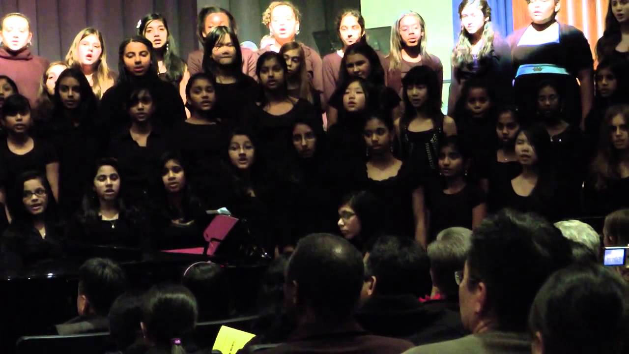 006 Treble Choir - Snow is Falling (Winter Concert 2012) - YouTube
