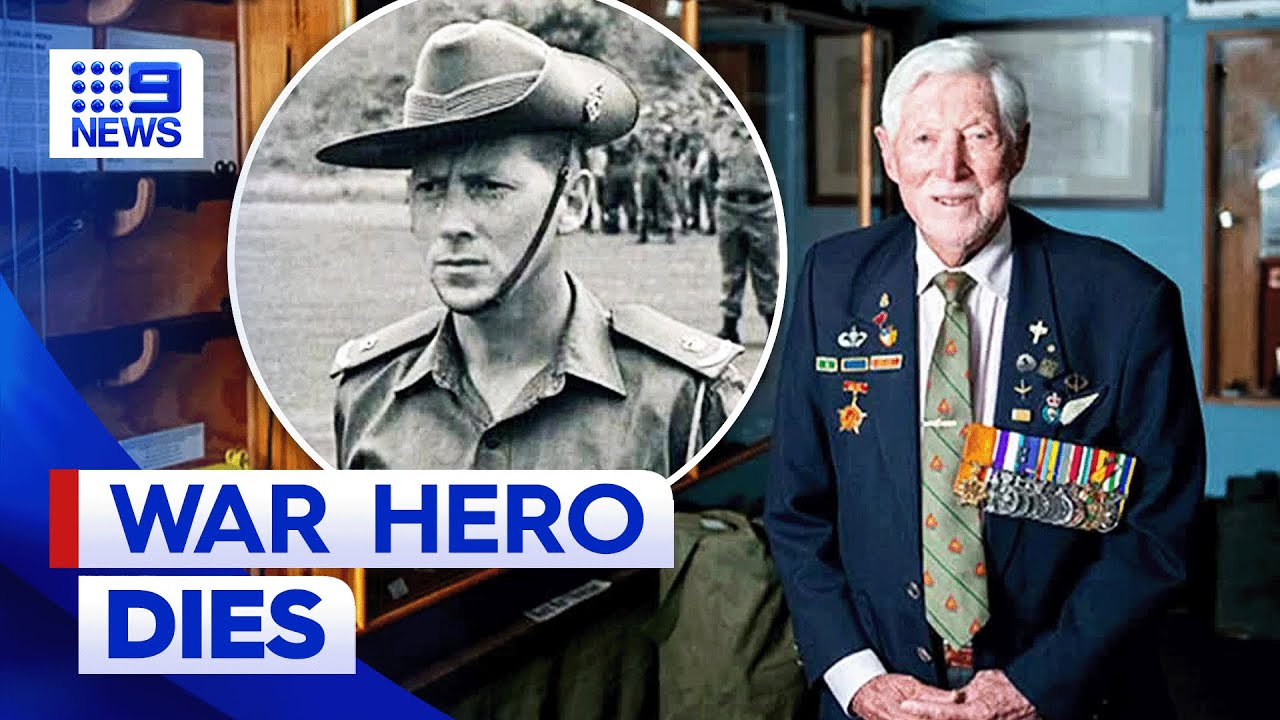 War hero Lieutenant Colonel Harry Smith dies aged 90 | 9 News Australia ...