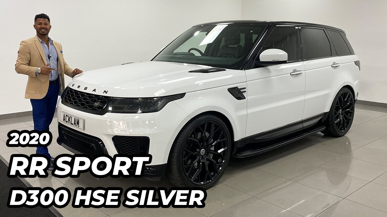 2020 Range Rover Sport D300 HSE Silver - YouTube