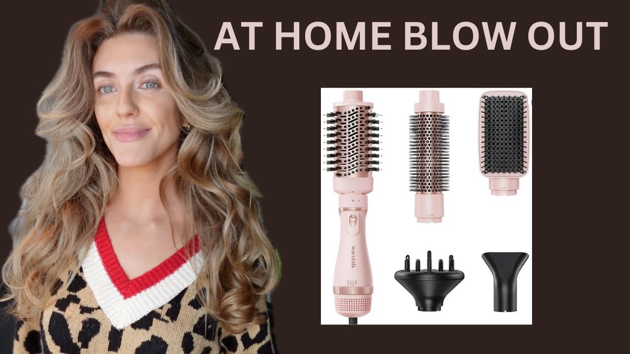 5-In-One Blow Out Brush Tutorial | Pin Curls - YouTube