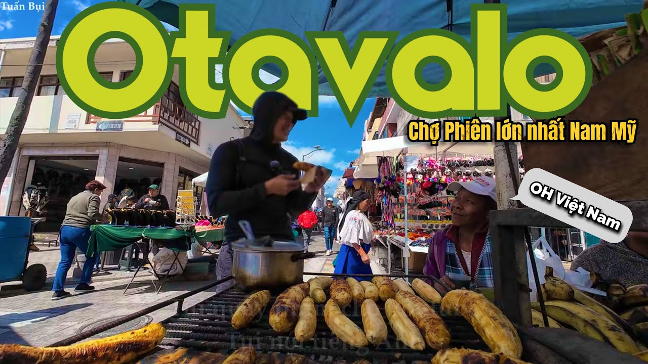 🇪🇨 Otavalo Market - the WORLD FAMOUS Indigenous Market in OTAVALO (near ...