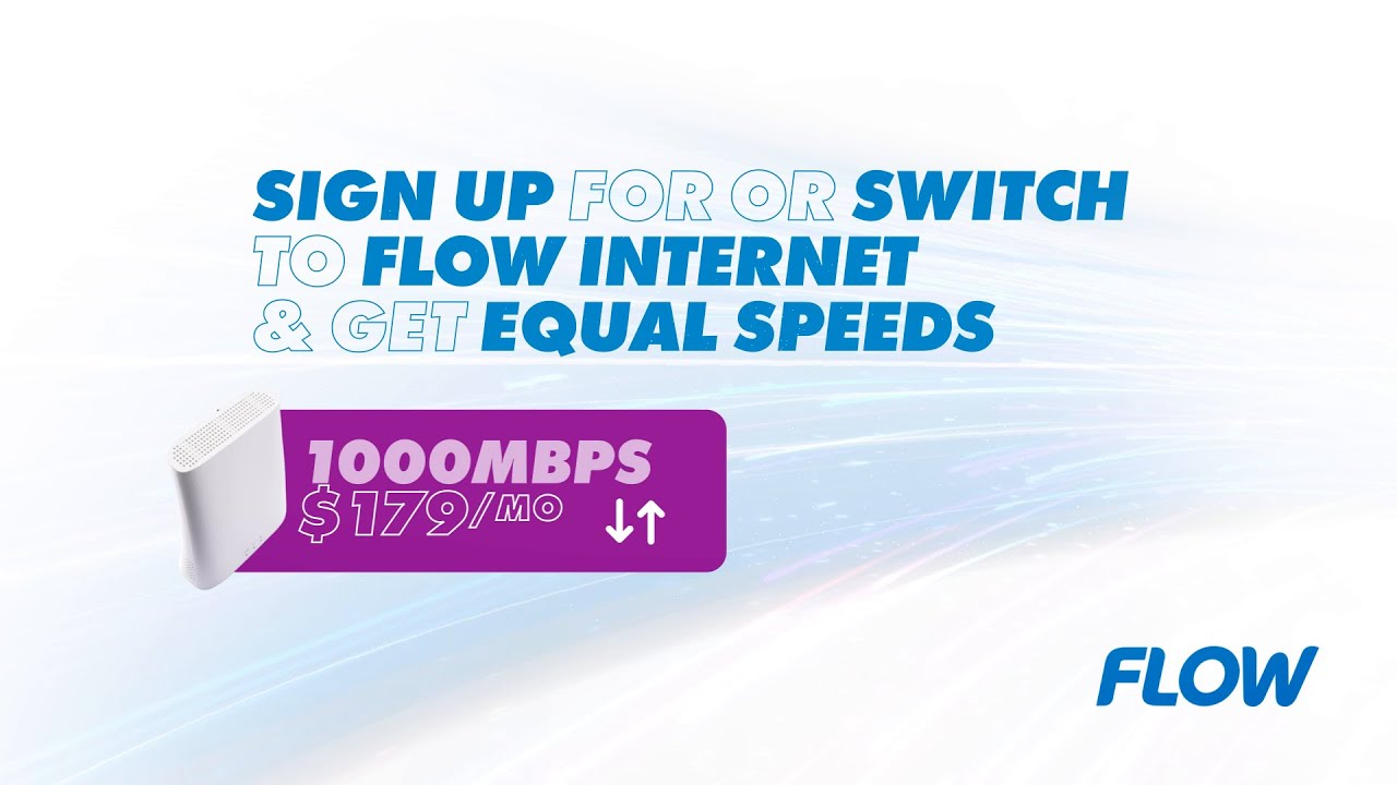 Flow Cayman - Fibre Fast internet - YouTube
