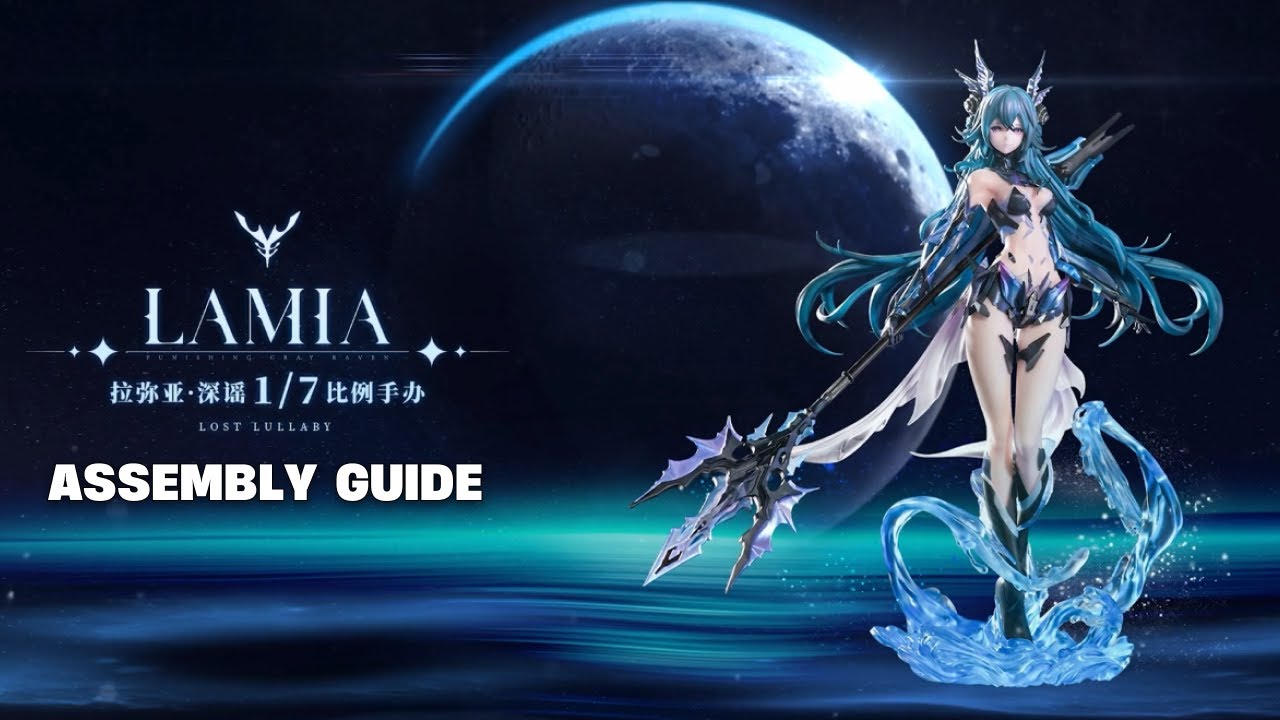 Lamia 1/7 Figure! Assembly Guide 【PGR:CN】 - YouTube