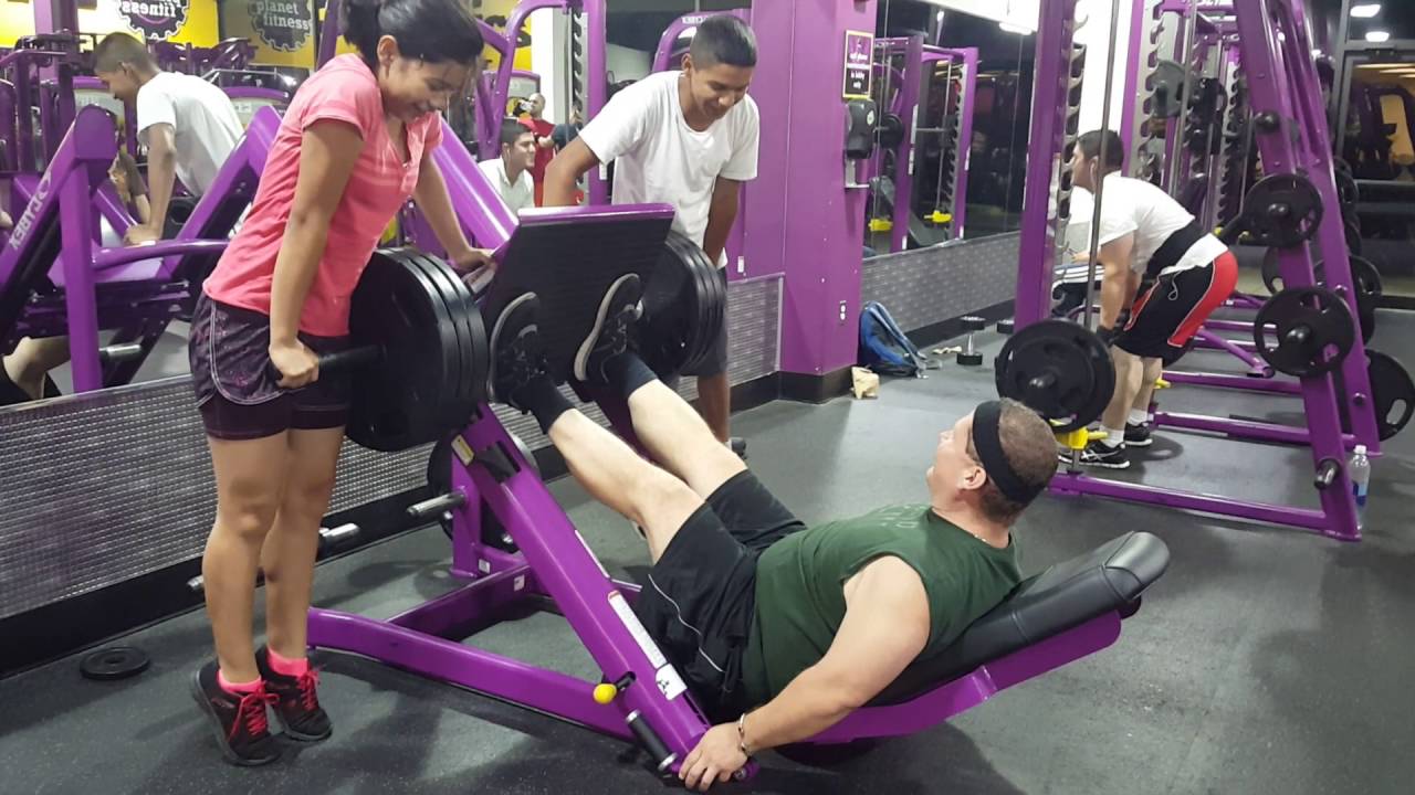 Leg push press alternative - YouTube