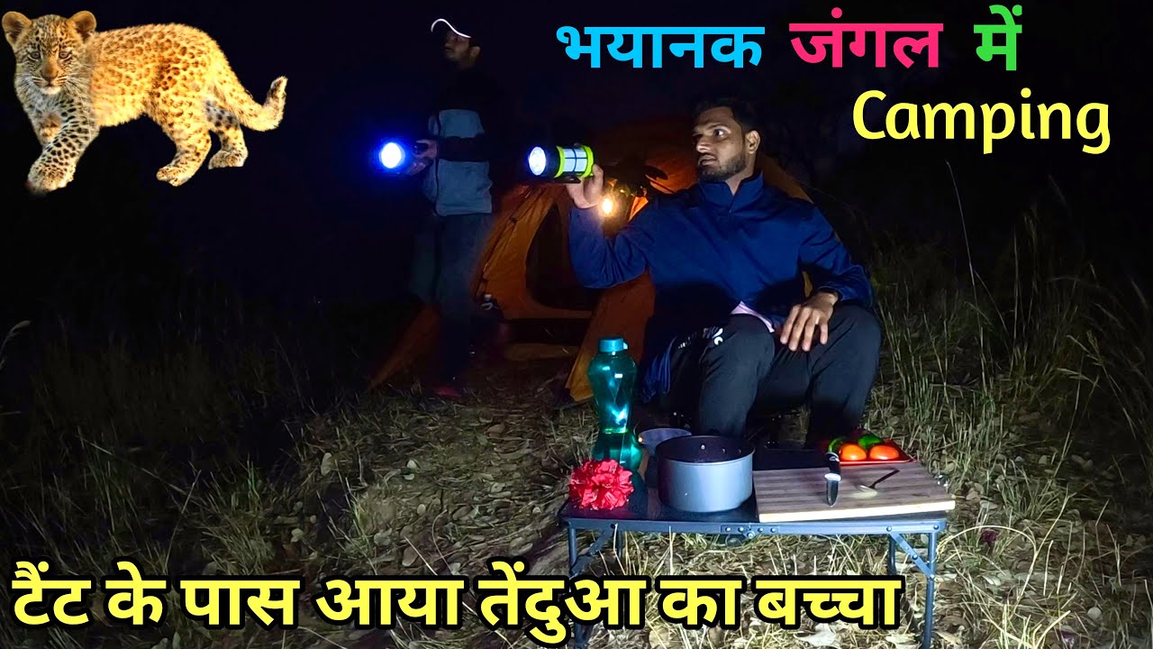 Camping with Friend In Wild Deep Forest | Group Camping In Deep Forest ...