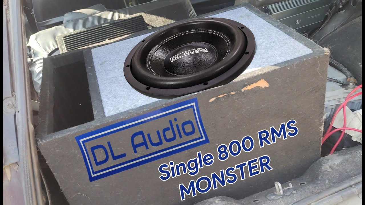 DL audio, 800 RMS monster subwoofer shaking my car// Bass boosted life ...