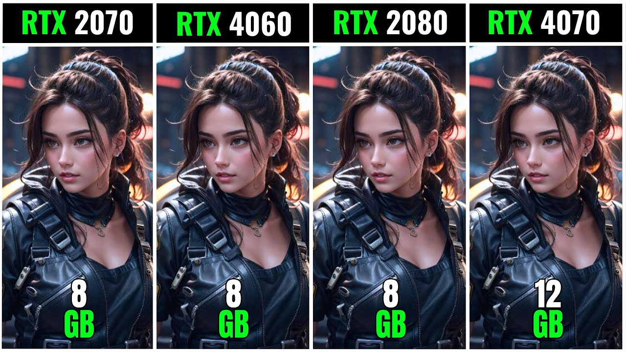 Rtx 2070 Vs Rtx 4060 Vs Rtx 2080 Vs Rtx 4070 - Test in 20 Games ( 1080p ...