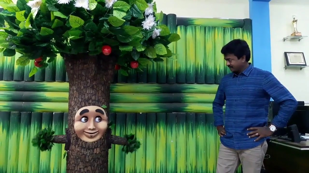 Talking Tree with Artificial Intelligence - YouTube